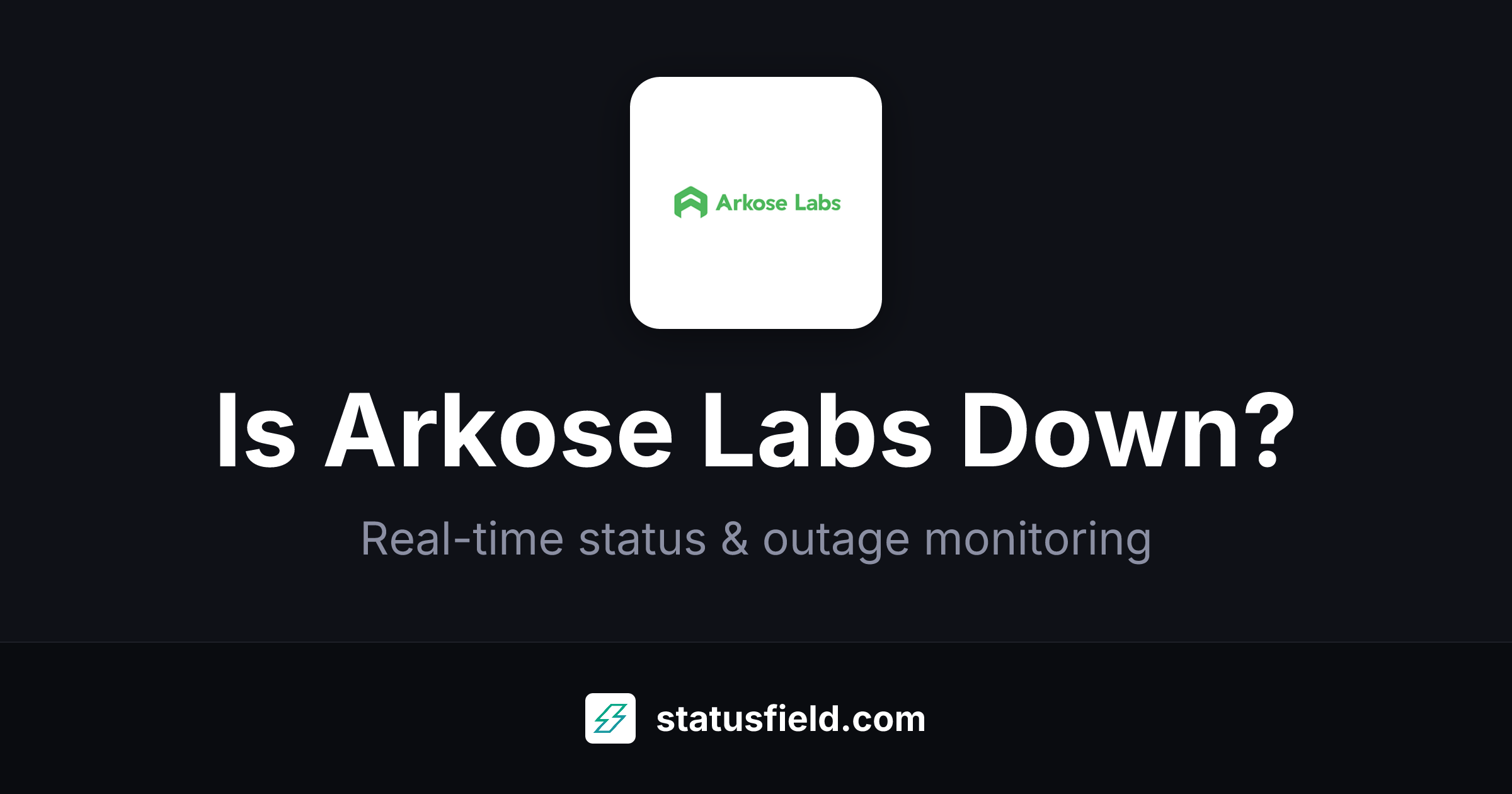Arkose Labs AWS ec2-ap-southeast-1 Status — Live Health & Uptime
