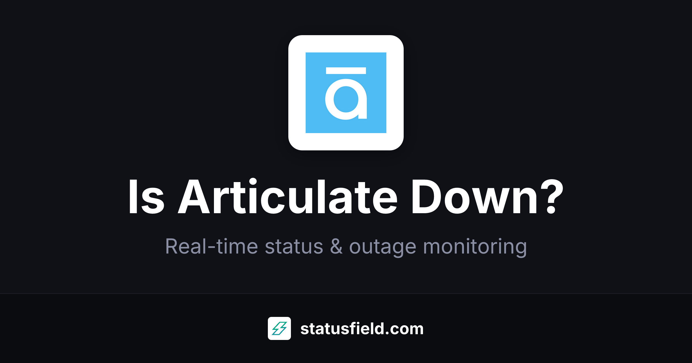 Articulate Articulate 360 Status — Live Health & Uptime
