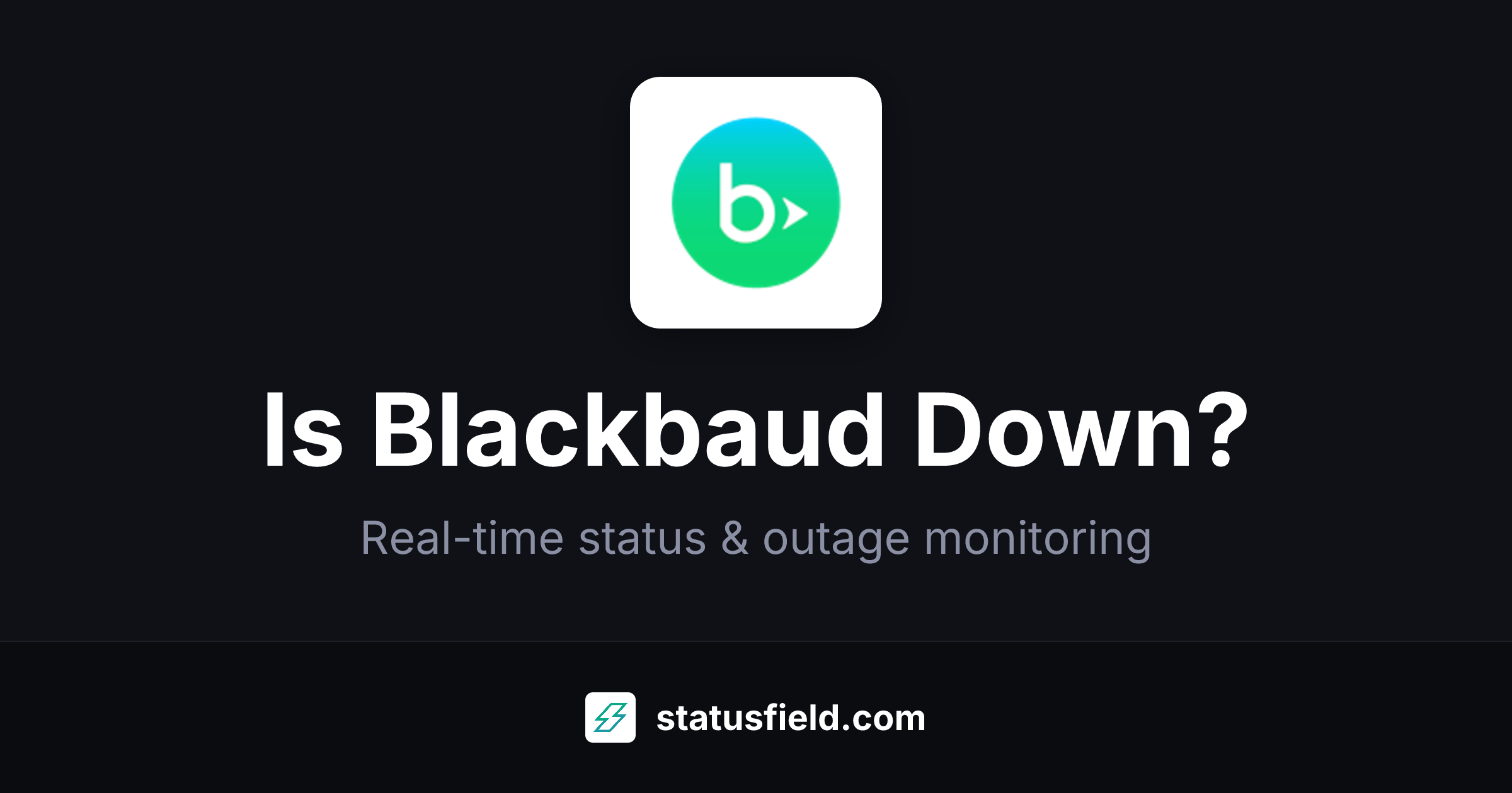 Blackbaud Blackbaud Financial Edge NXT® Status — Live Health & Uptime