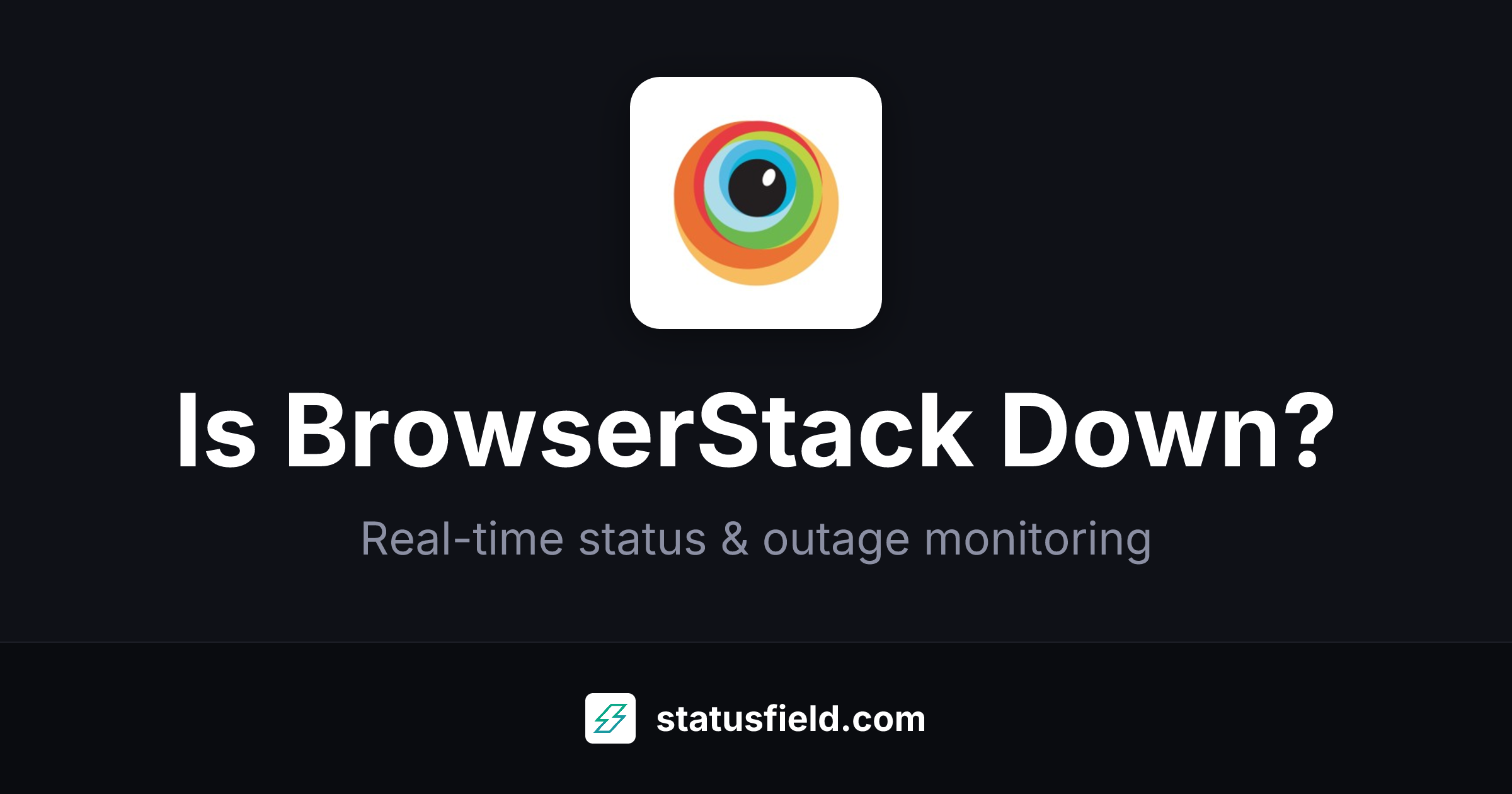 Is BrowserStack Down? Check Live Status & Outage History