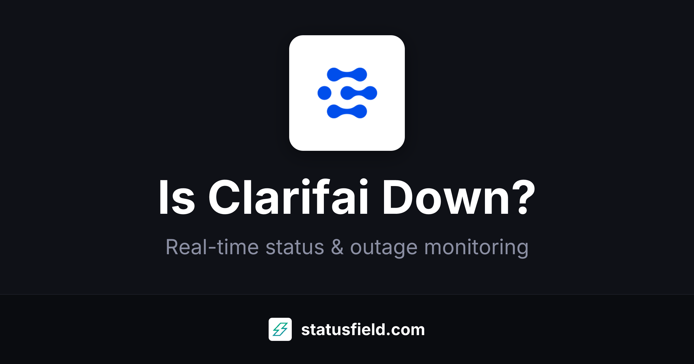 Clarifai Public Models Status — Live Health & Uptime
