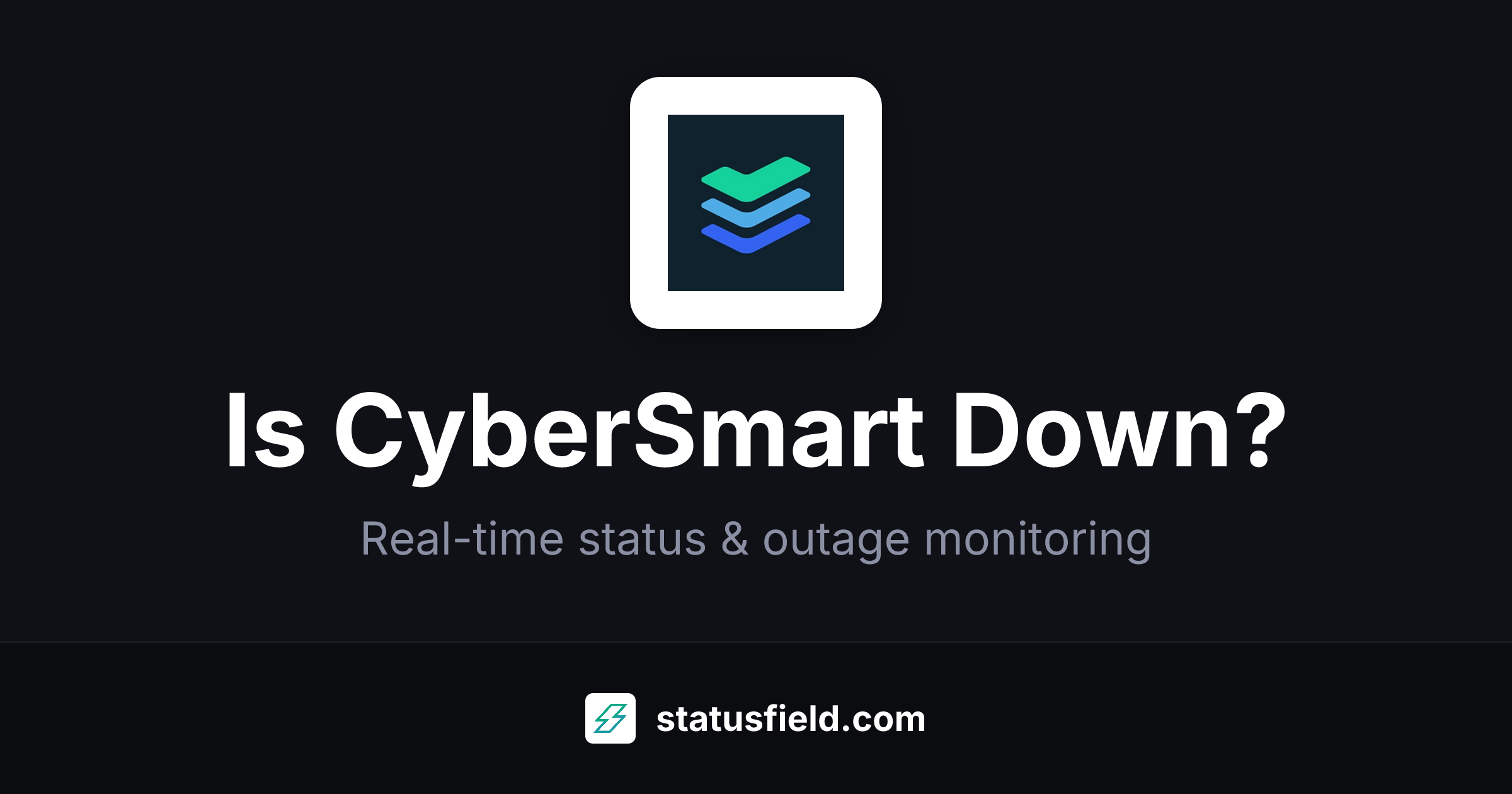 CyberSmart Supporting Infrastructure Status — Live Health & Uptime