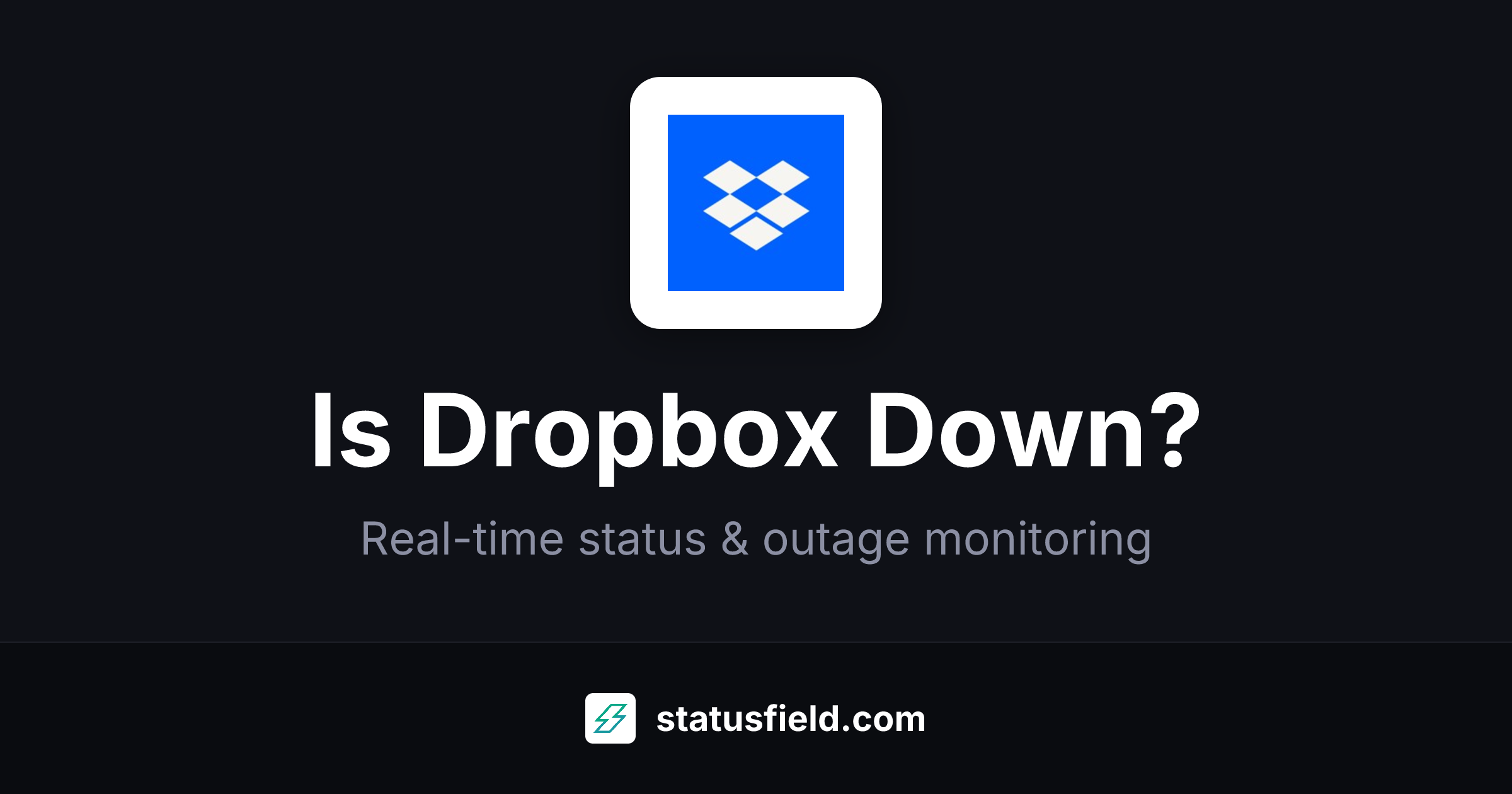 Is Dropbox Down? Check Live Status & Outage History