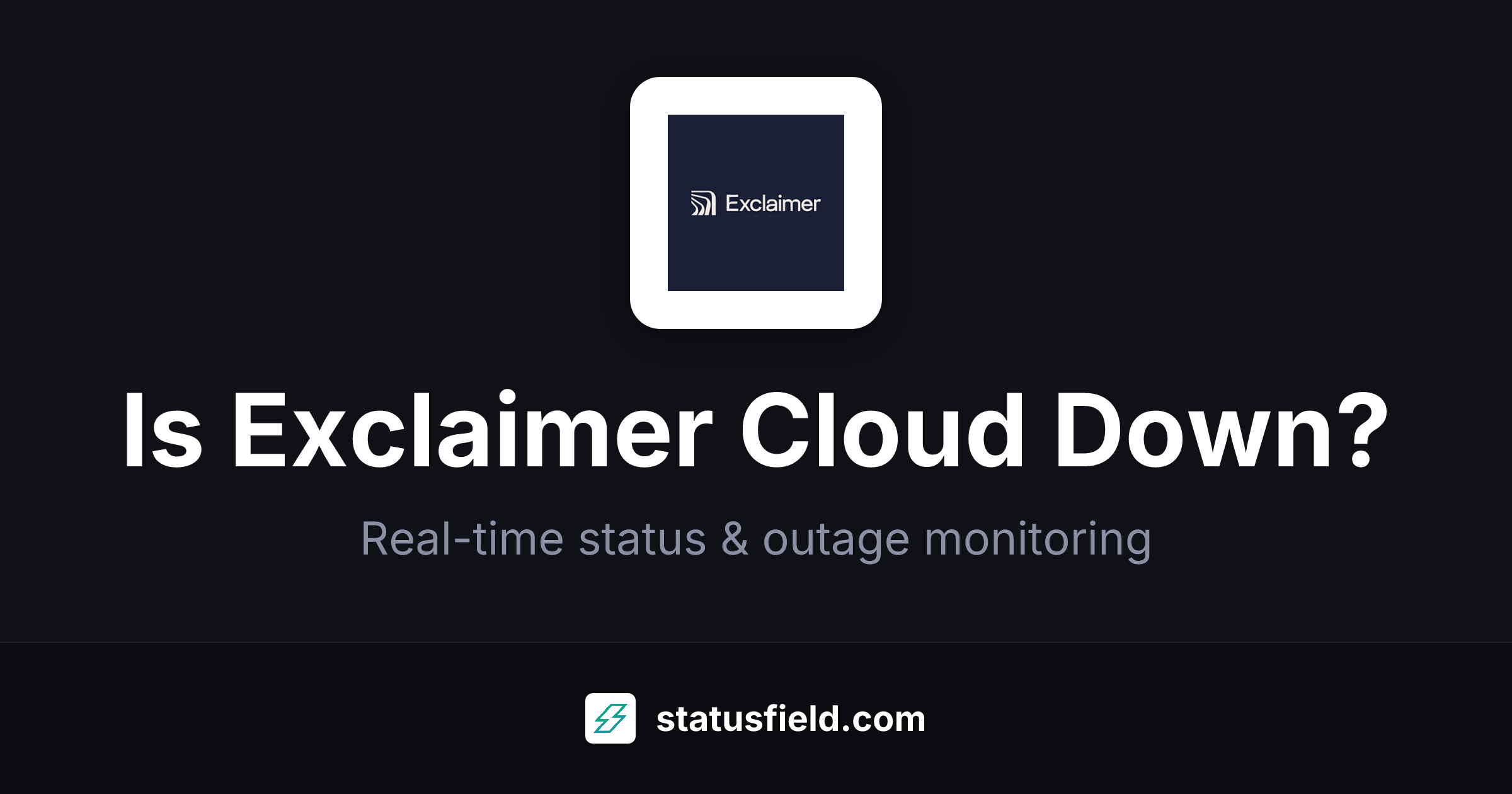 Exclaimer Cloud US Status — Live Health & Uptime