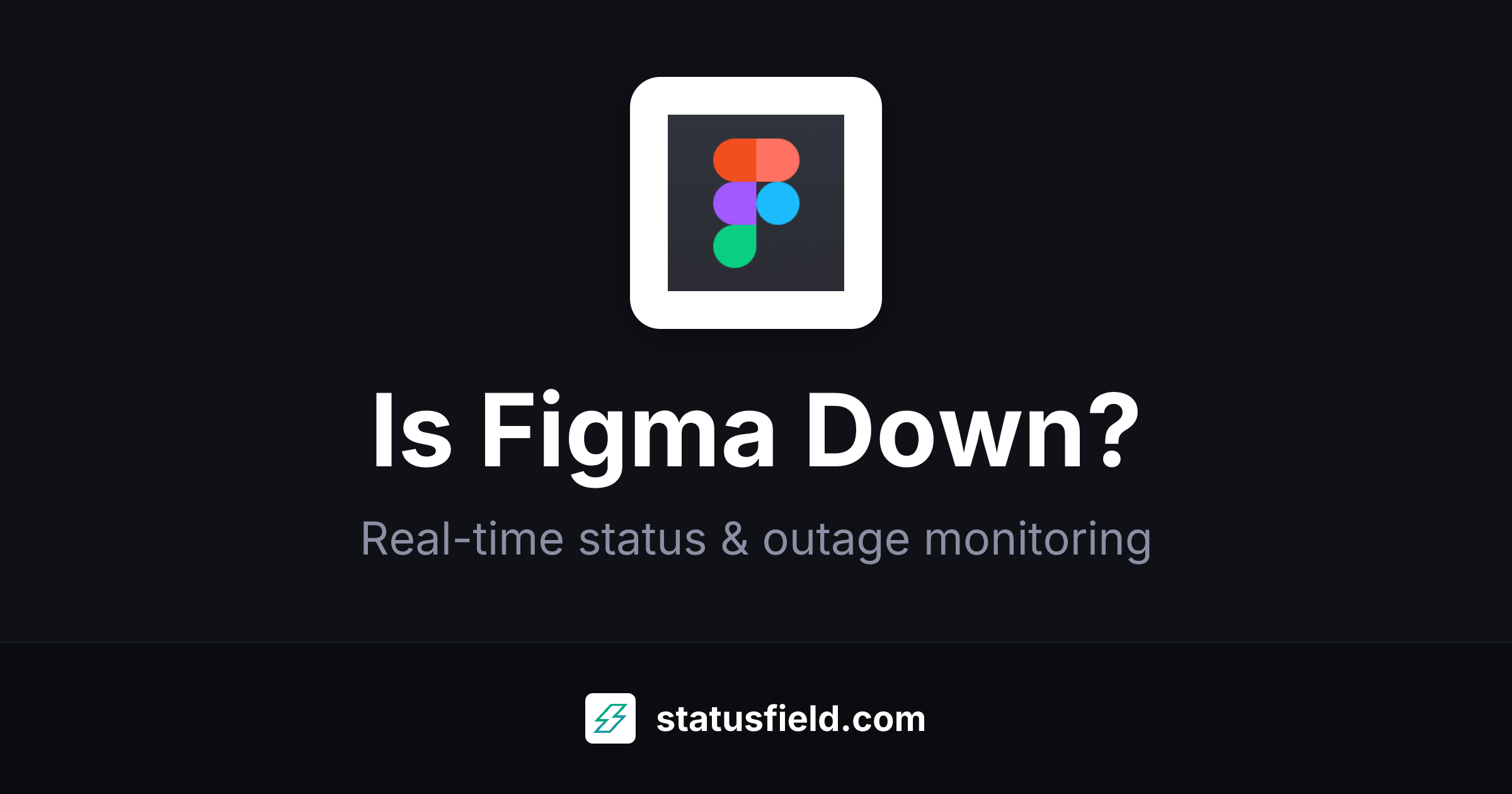 Is Figma Down? Live Status & Outages | Statusfield