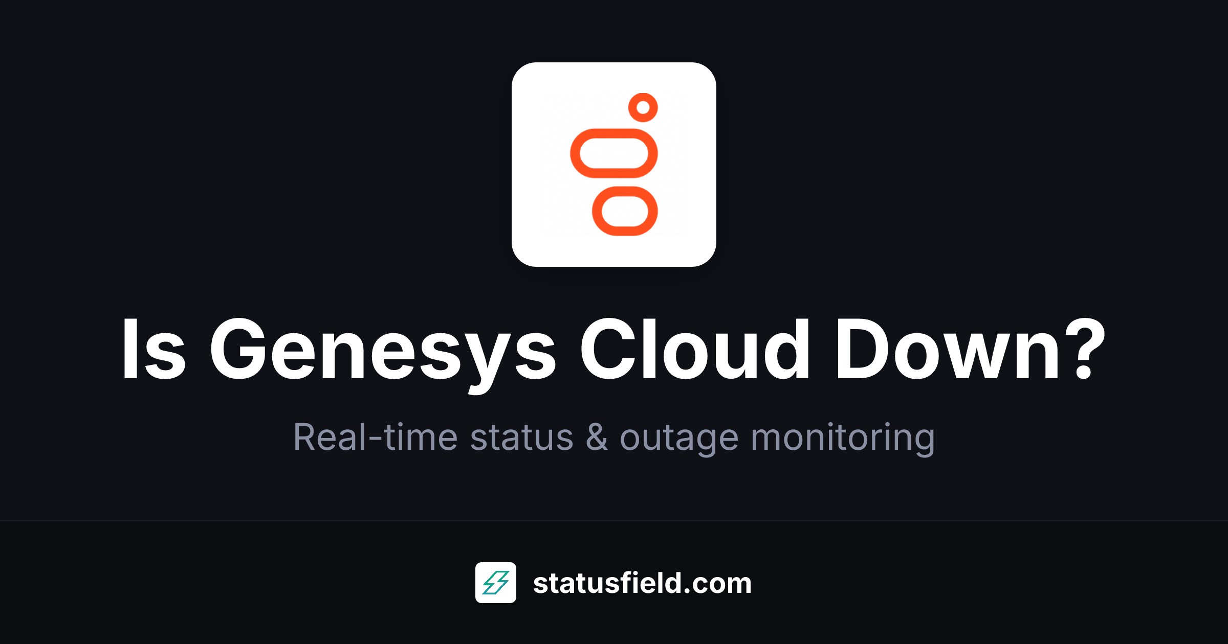 Genesys Cloud Platform Status — Live Health & Uptime