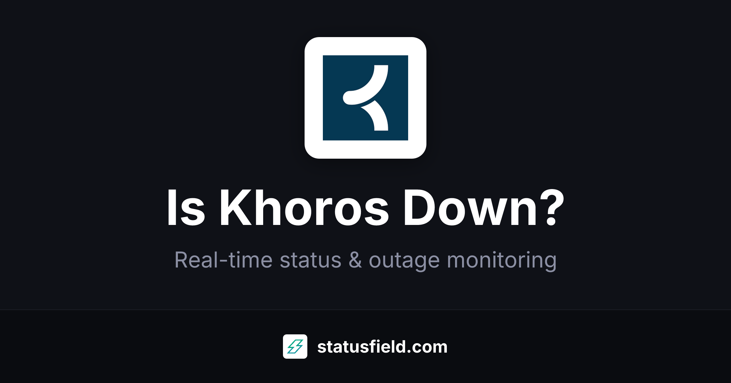 Khoros Khoros Care Status — Live Health & Uptime