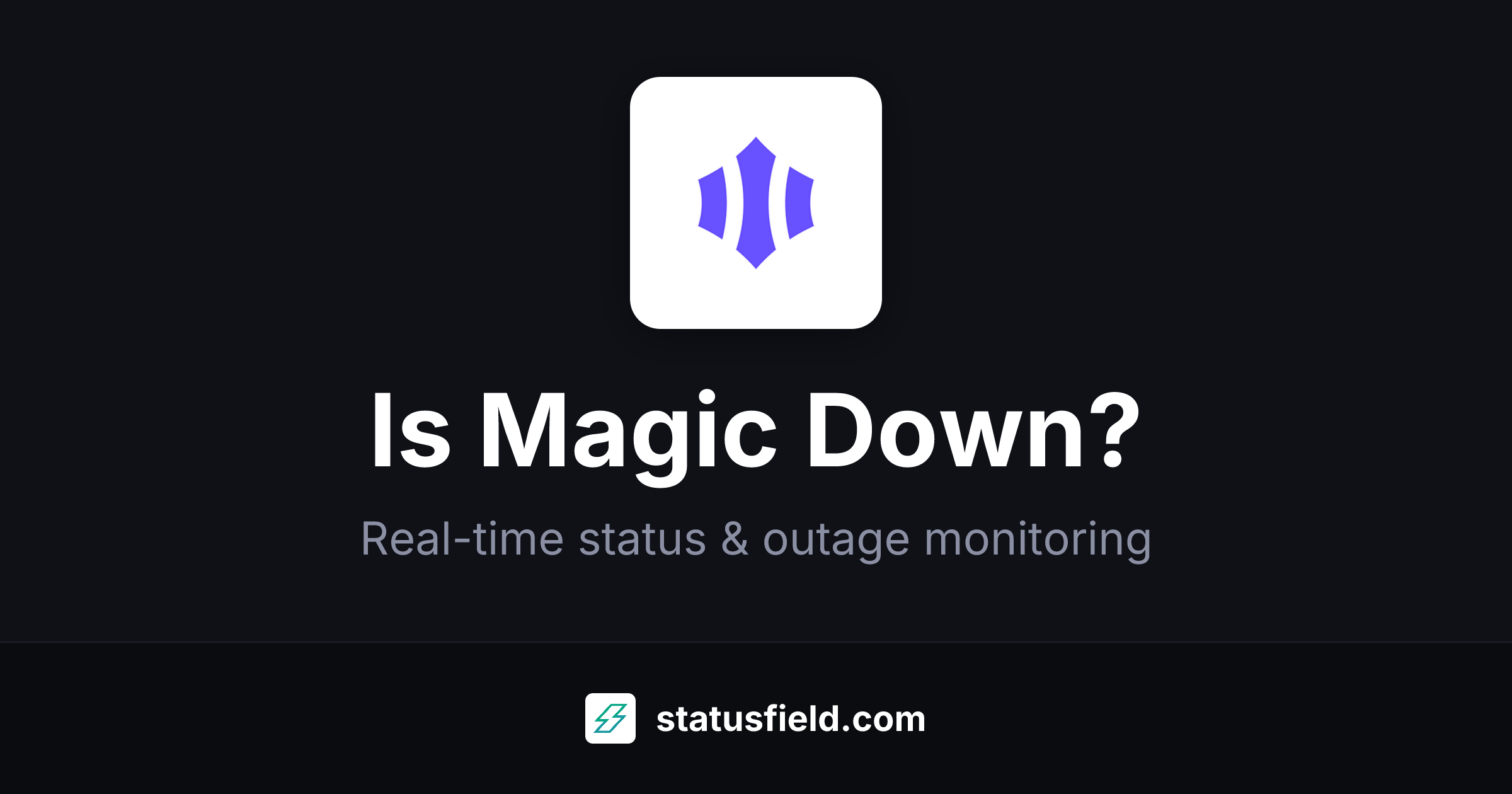 Magic Dashboard Status — Live Health & Uptime