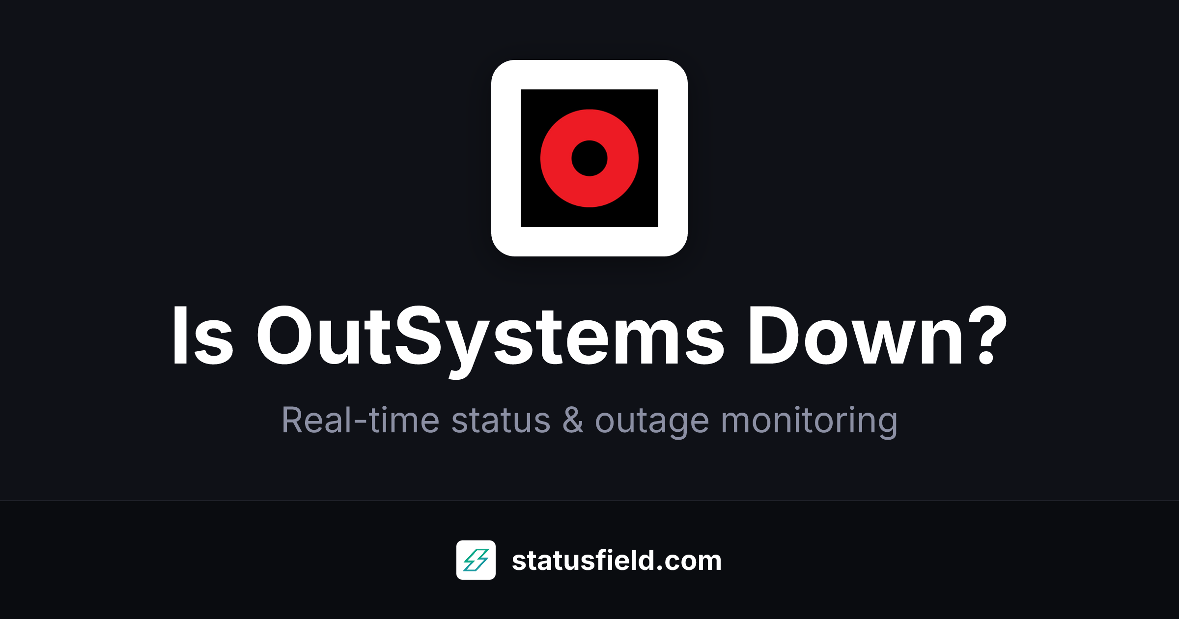 OutSystems ODC - Identity & Access Management Status — Live Health & Uptime