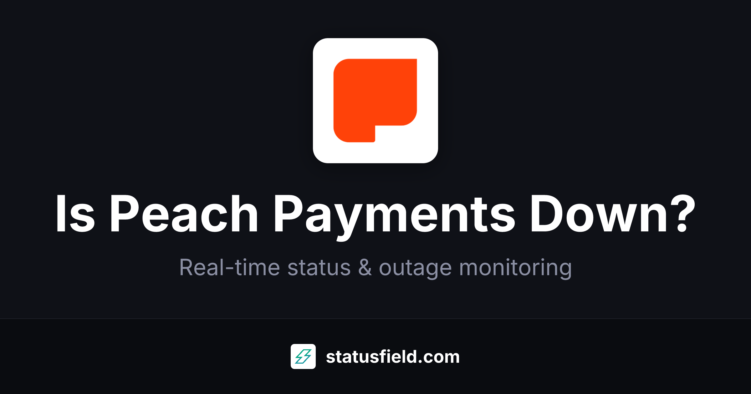 Peach Payments Support Status — Live Health & Uptime