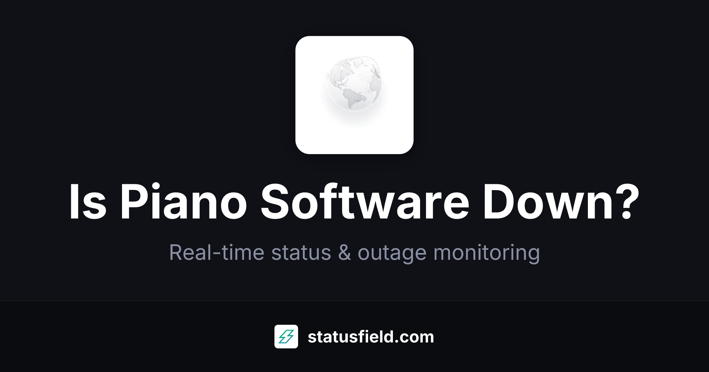 Piano Software Piano DMP Dashboard Status — Live Health & Uptime
