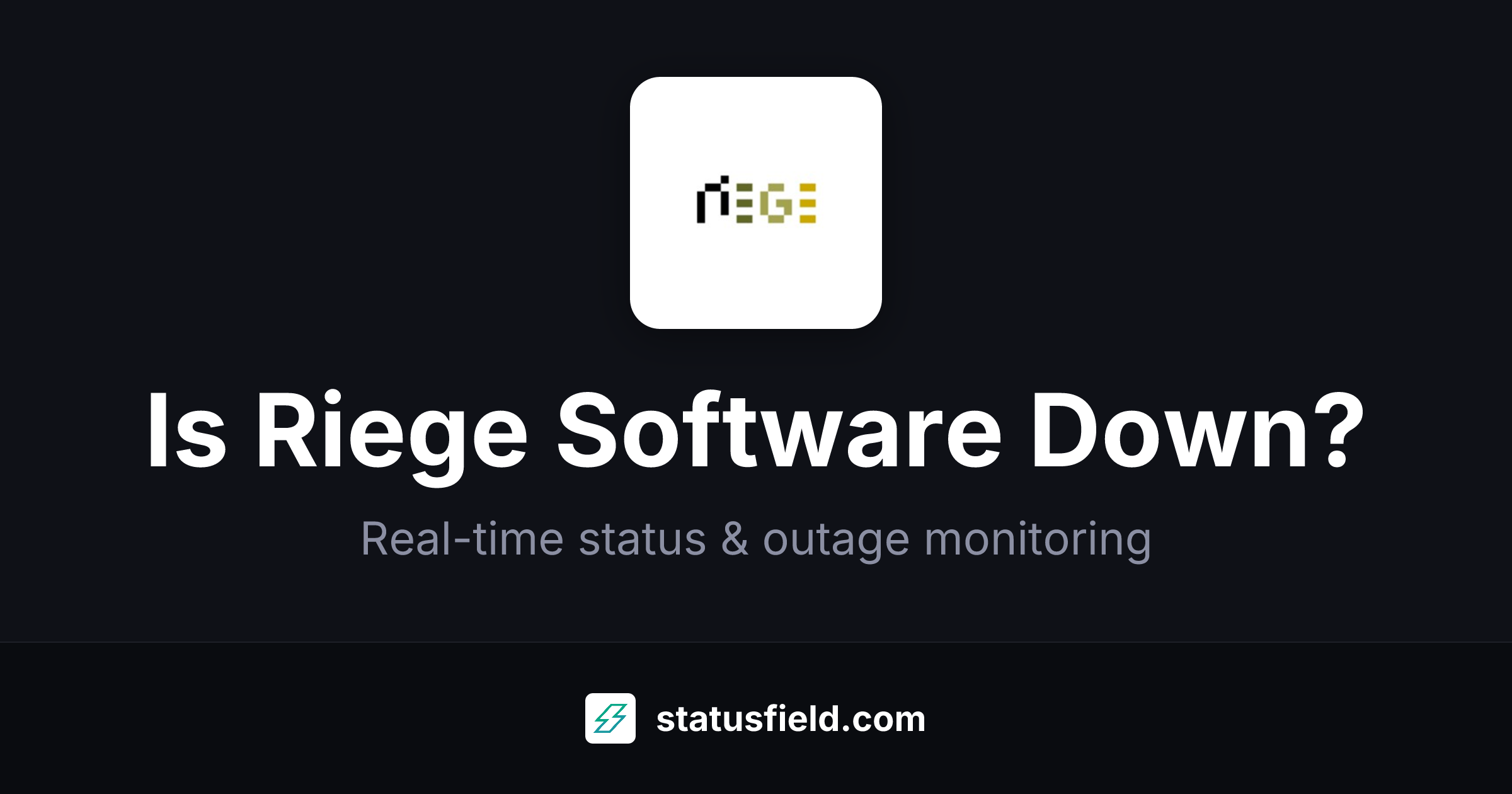 Riege Software Customs Status — Live Health & Uptime