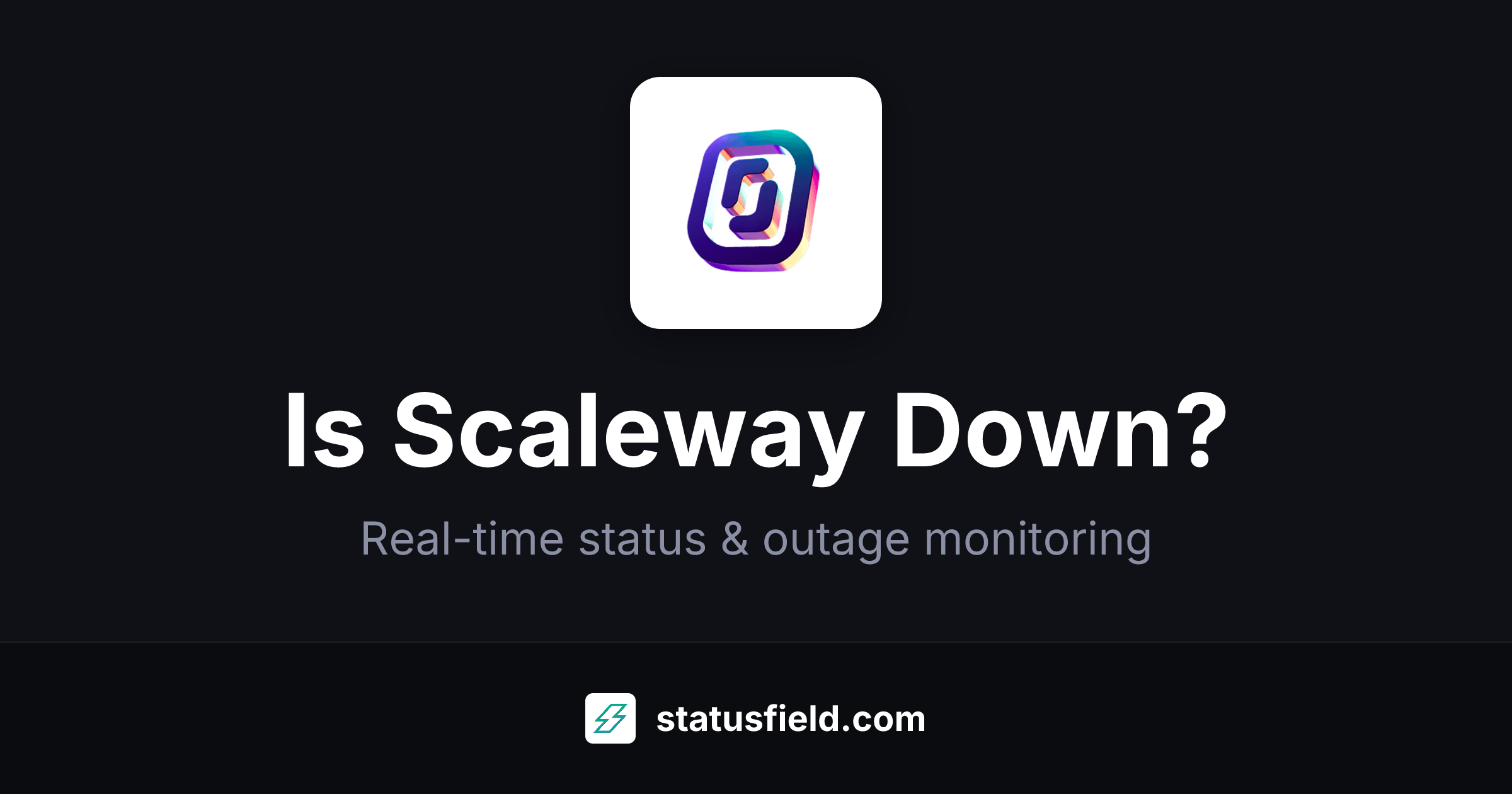 Scaleway Data Warehouse Status — Live Health & Uptime