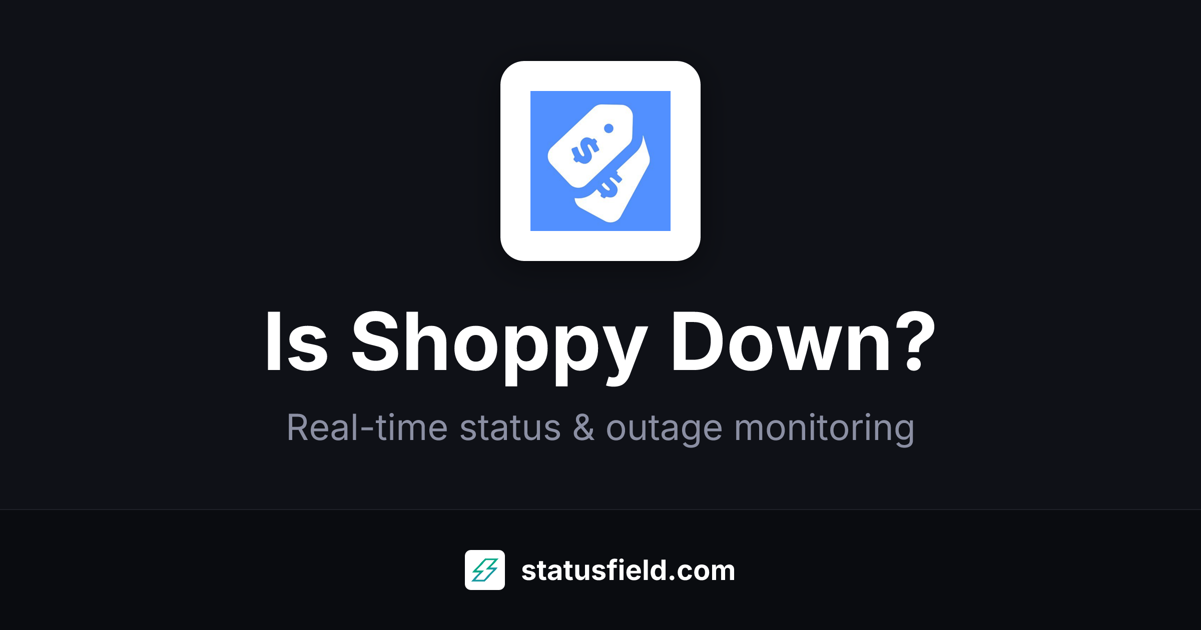 Shoppy Dashboard Status — Live Health & Uptime