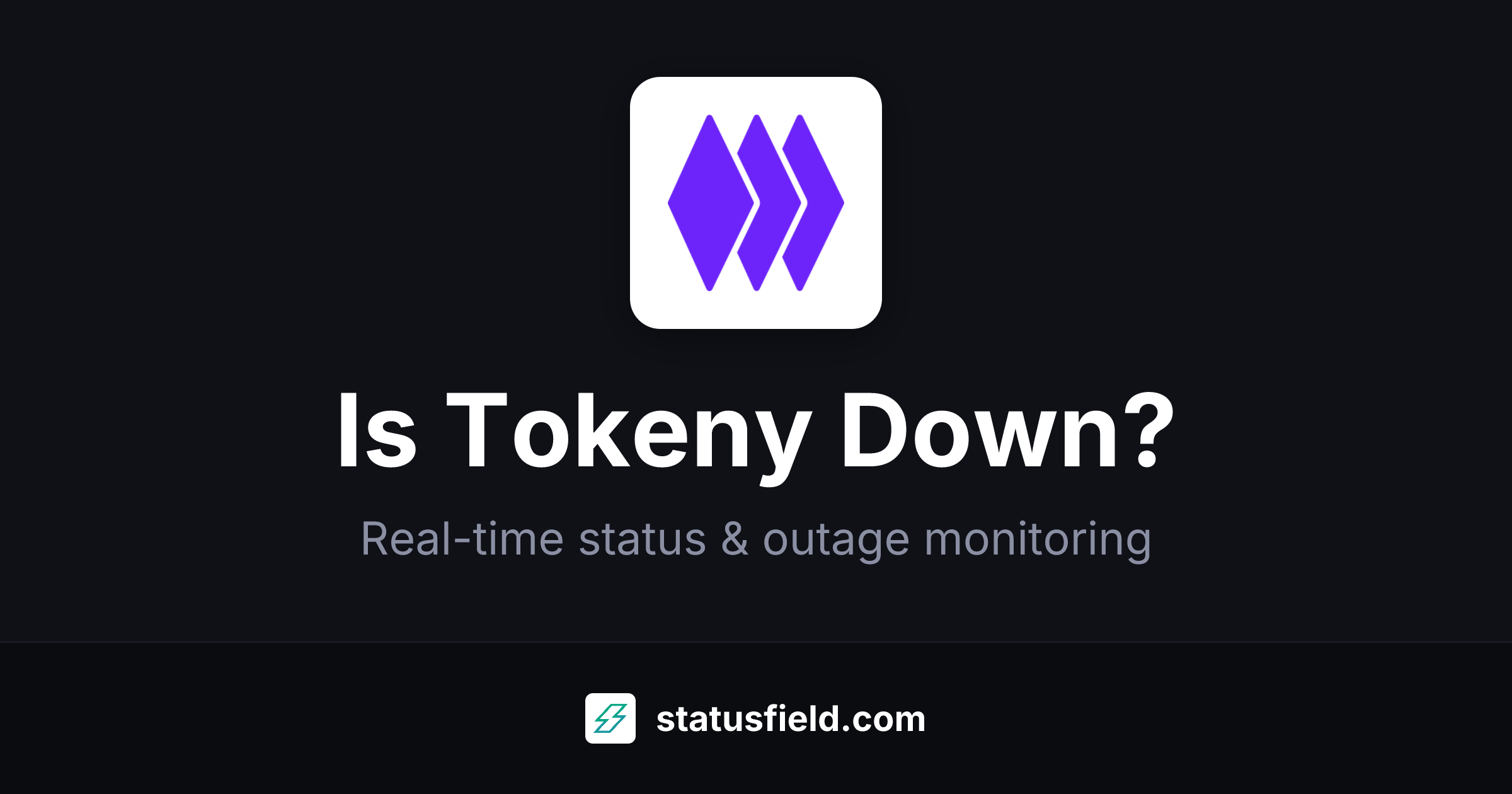 Tokeny Investor App (Qualification) Status — Live Health & Uptime