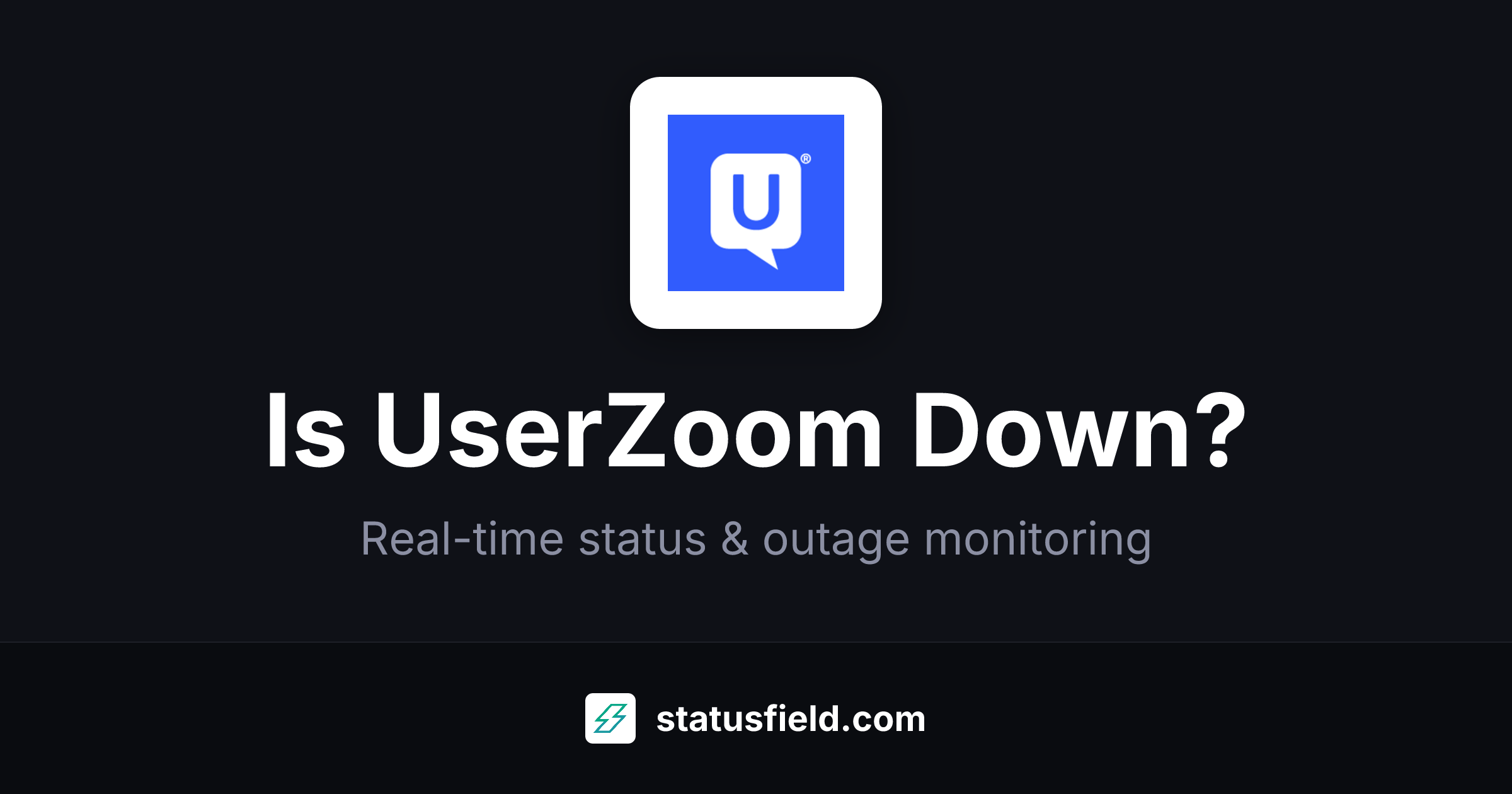 UserZoom Study Builder Status — Live Health & Uptime