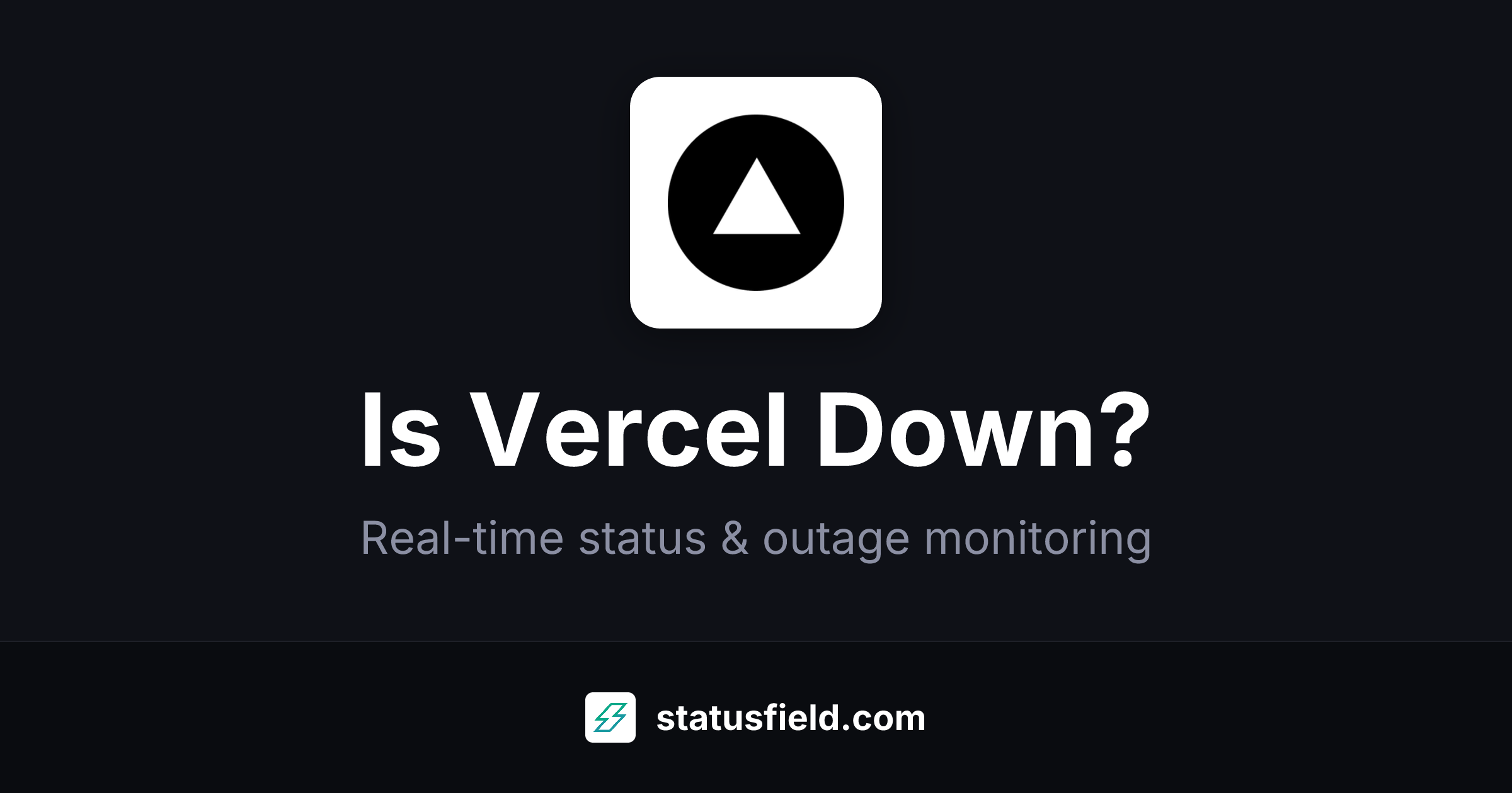 Vercel Build & Deploy Status — Live Health & Uptime
